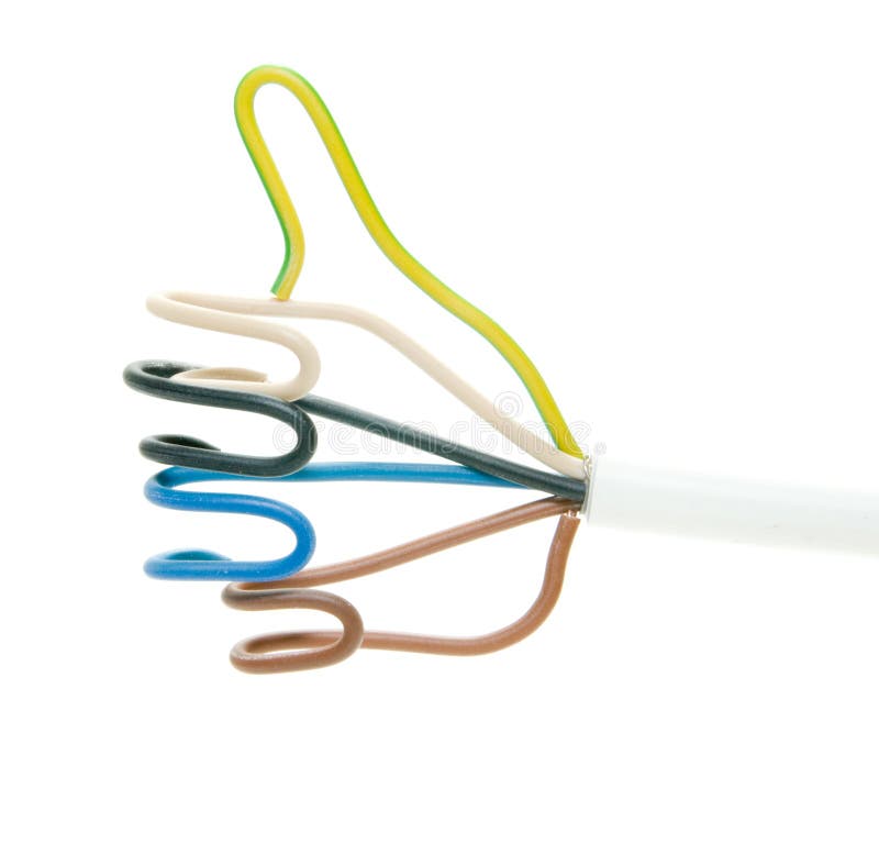 Hand, Cable and Server Room for Internet Infrastructure and Lights of ...