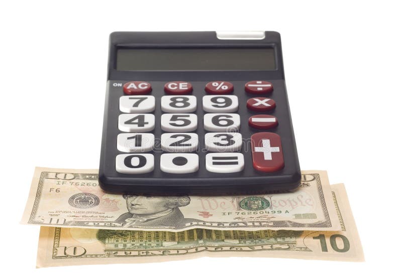 Hand calculator stock photo. Image of numbers, economy - 7590874