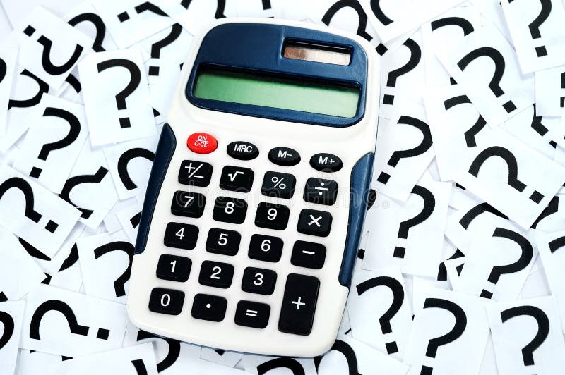 Hand calculator stock photo. Image of background, paper - 41877026