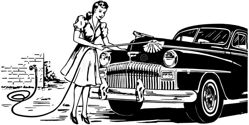 Hand Car Wash stock vector. Illustration of clean, automotive - 42097202