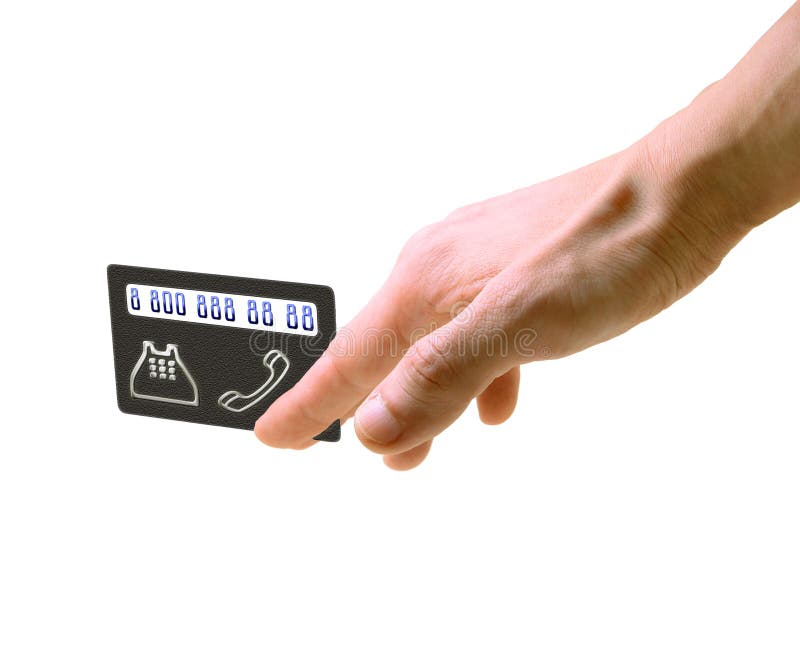 Hand with a card stock photo. Image of frame, offer, contact - 21689188