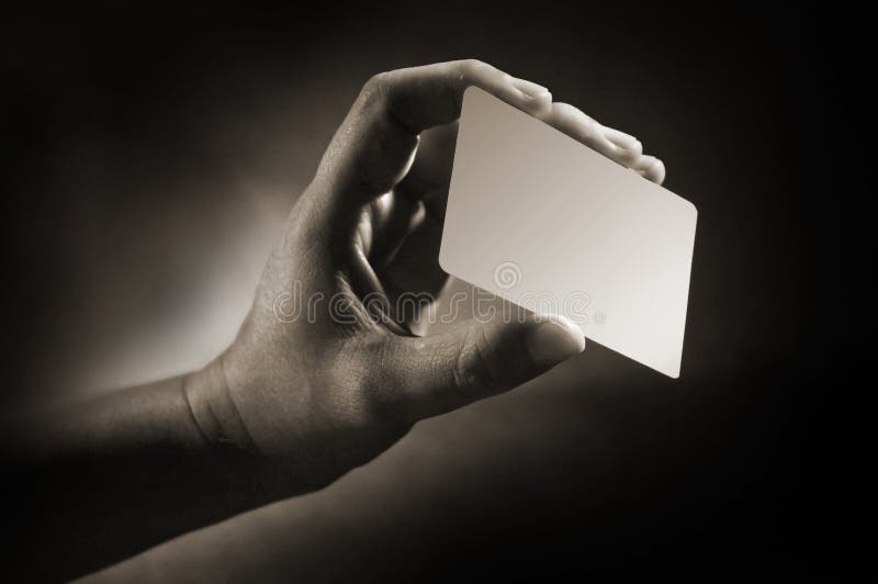 Hand card stock photo. Image of language, positiveness - 4349048