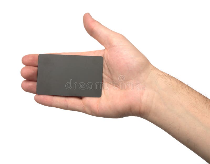 Hand Card Picture. Image: 8451847