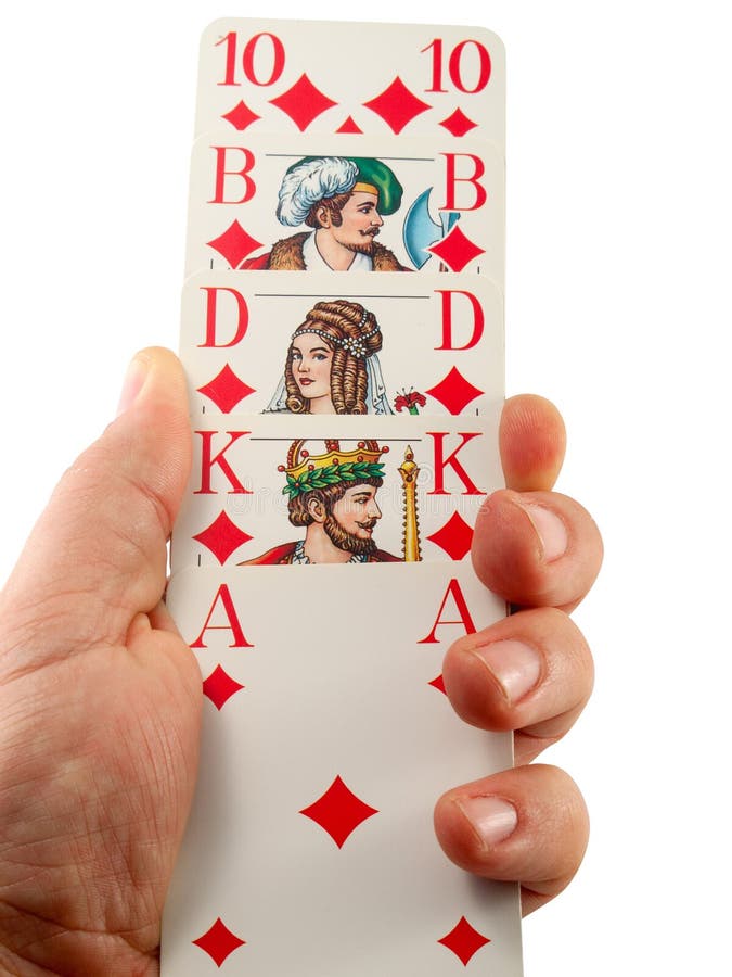 Hand of cards stock image. Image of lose, vegas, odds, rummy - 20309