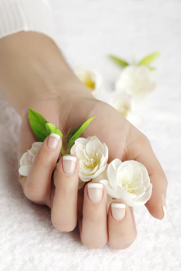 Hand care stock photo. Image of young, puriy, white, closeup - 9516592