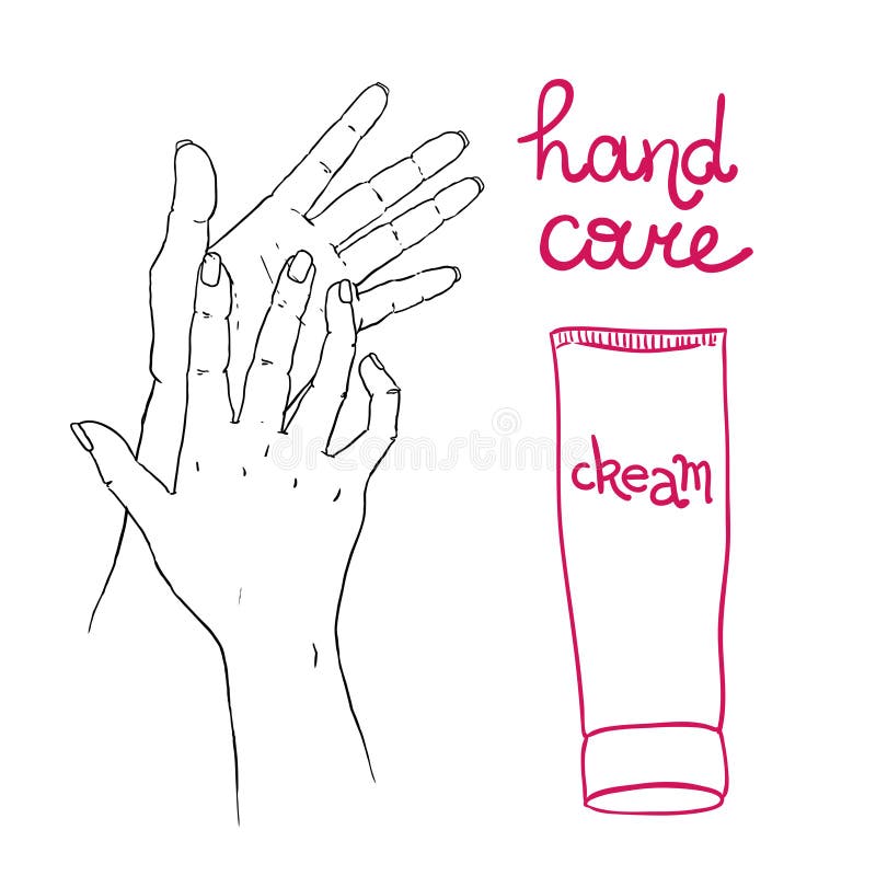 Hand care stock vector. Illustration of finger, health - 56615906