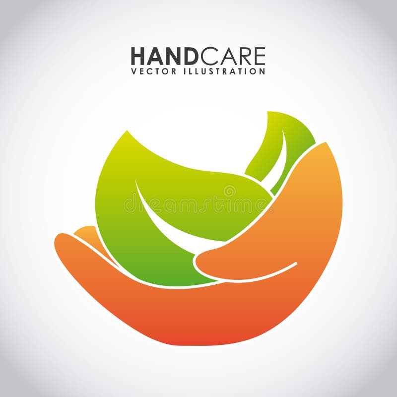 Hand care design stock vector. Illustration of isolated - 45399236