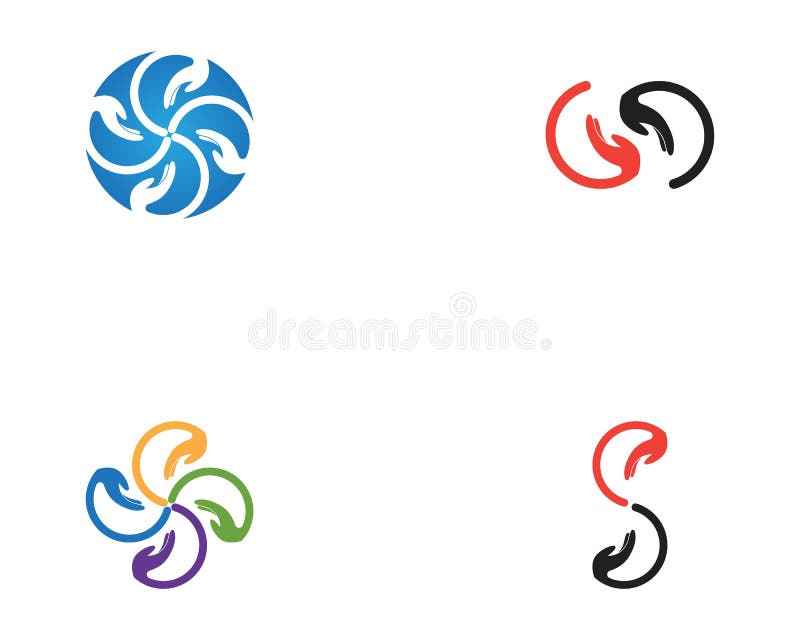Hand care logo template stock vector. Illustration of hands - 133743509