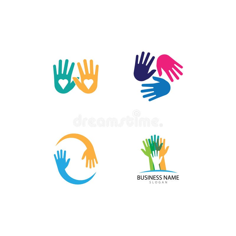Hand Care Logo stock vector. Illustration of beat, abstract - 179984548
