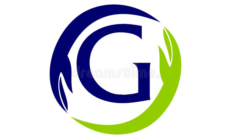 Hand Care Solution Letter G Stock Vector - Illustration of friendship ...