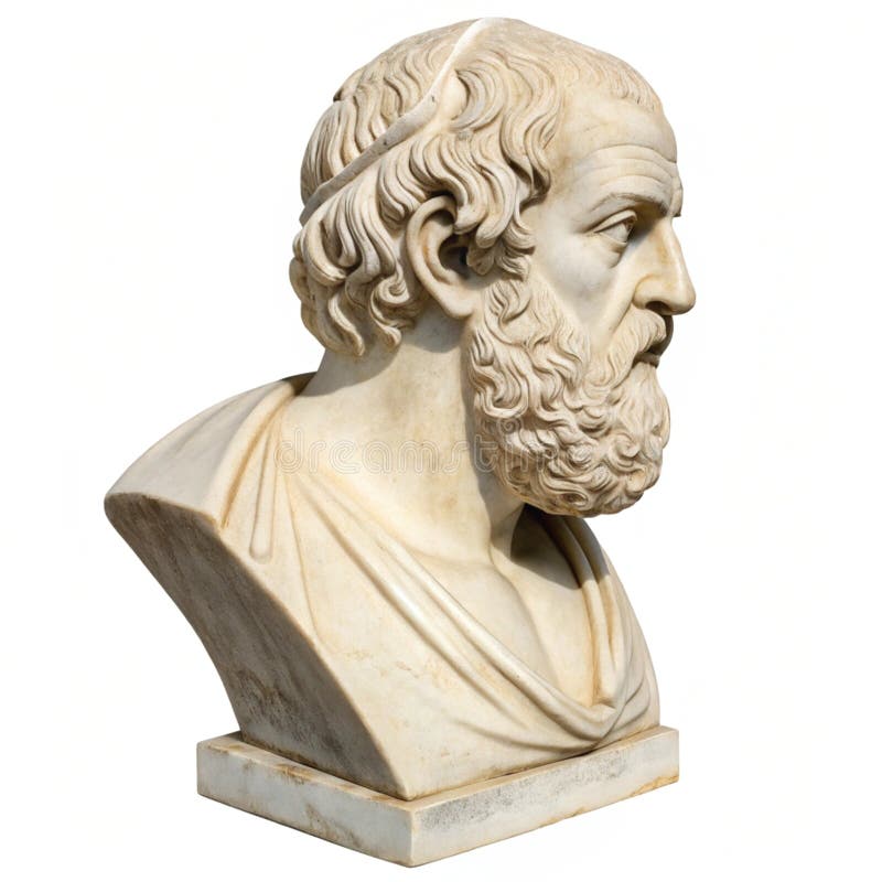 Ancient Philosopher. Roman or Greek Philosophers Cartoon Character, Old ...