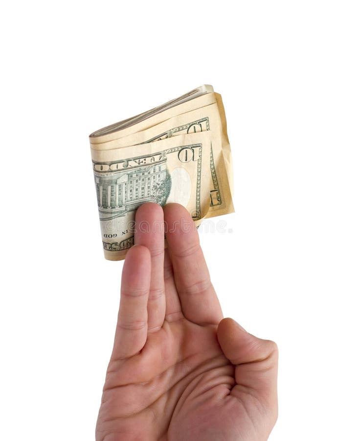 Hand and cash stock image. Image of earnings, give, paying - 34916783