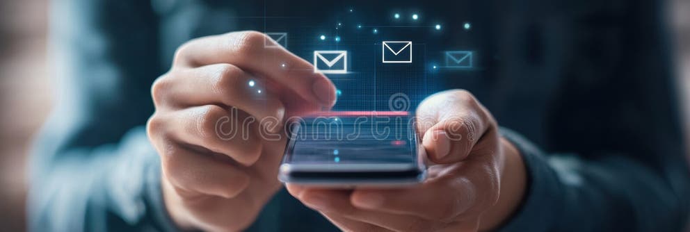 Hand Casting a Digital Vote on a Smartphone Screen, Showcasing the ...