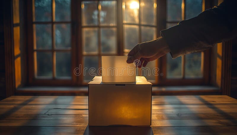 Vote Box Symbolic Democratic Process Stock Photos - Free & Royalty-Free ...