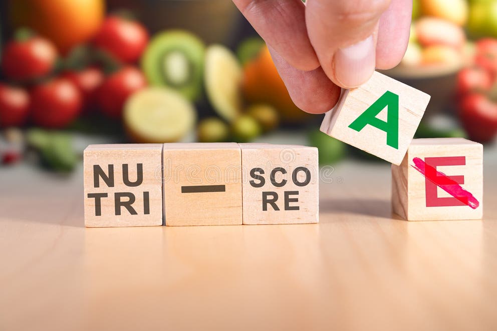 Hand Changing the Expression Nutri-score E To Nutri-score a. Stock Photo - Image of information ...