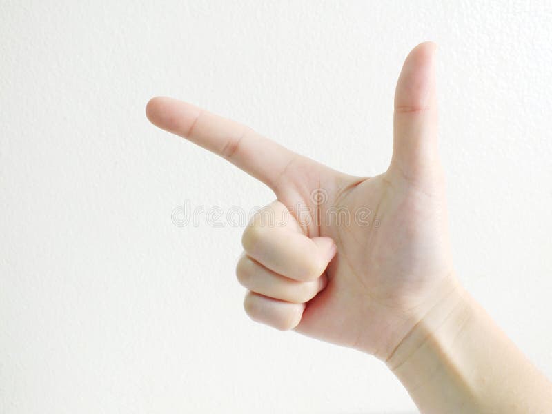 Hand check sing gesture stock photo. Image of person - 70011048