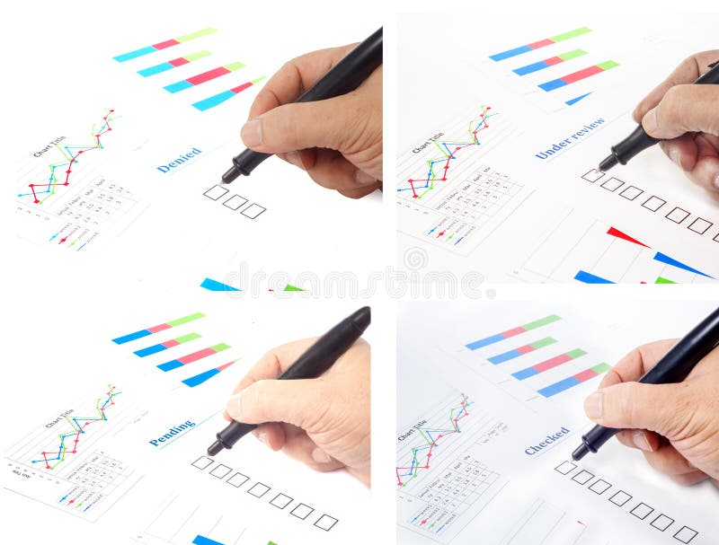 Hand and checkbox stock image. Image of data, organization - 43198183