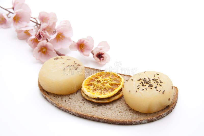 Hand cheese with caraway stock image. Image of exemptly - 21602379