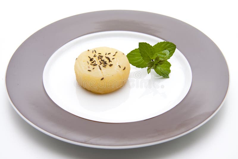 Hand cheese on plate stock image. Image of plate, mint - 21602257