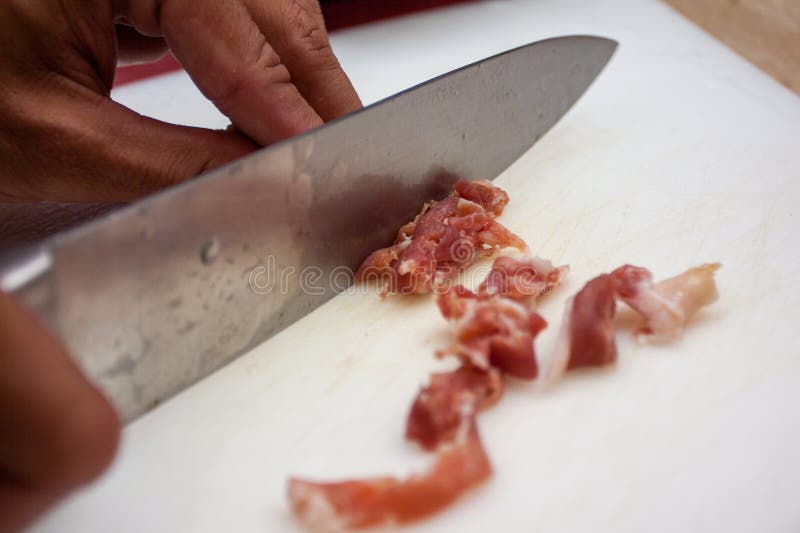 Hand Chopping Prosciutto Stock Photos - Free & Royalty-Free Stock ...