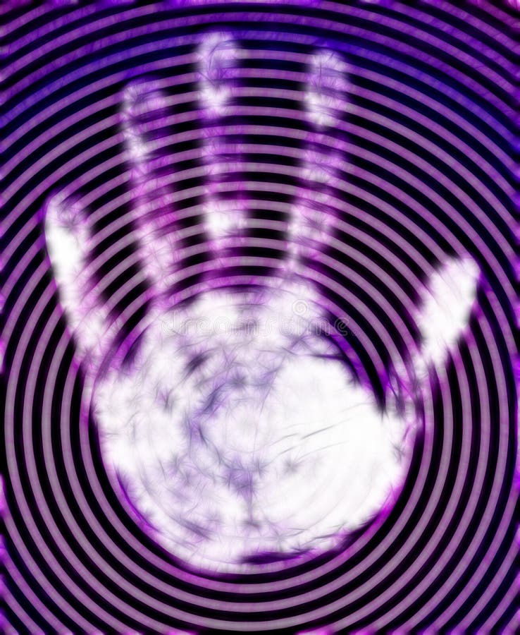 Hand Circle Design stock illustration. Illustration of beauty - 29574785