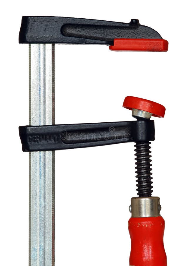 Hand clamp stock image. Image of cramp, implement, craftsman - 41019581