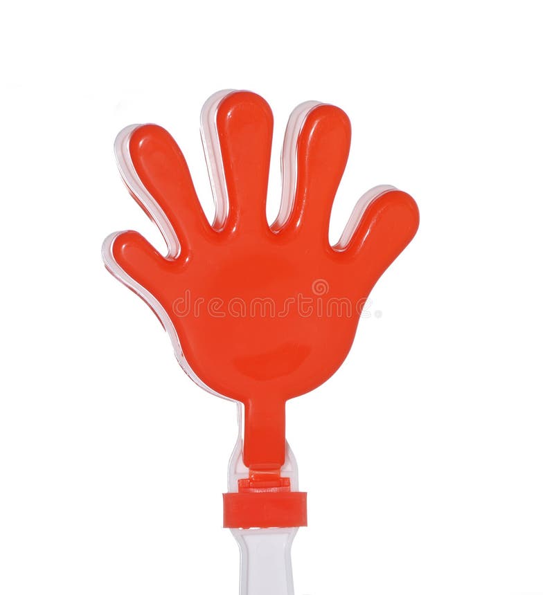 Hand Clapper stock photo. Image of noise, encouragement - 14617722