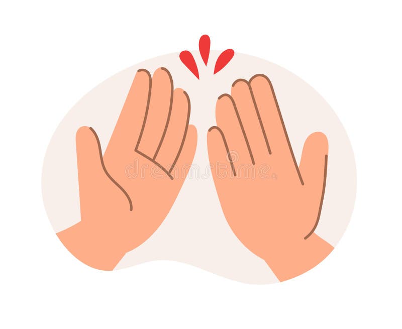 The Hand Gives Five. the Concept of a Business Idea, Startup ...