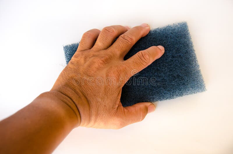 Hand for clean stock image. Image of dish, bathroom, wash - 43054737