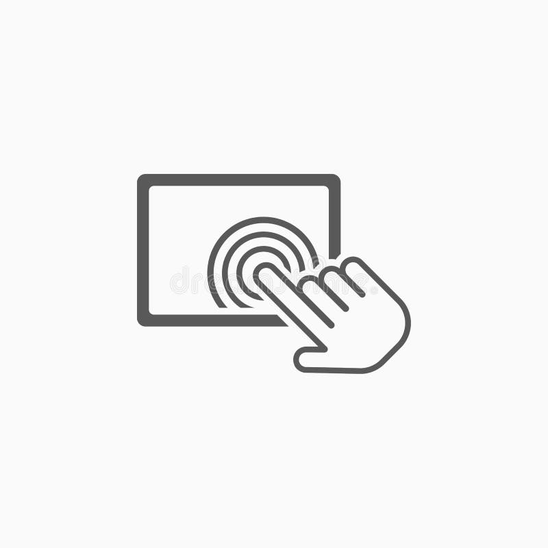 Hand Click Icon, Click Vector, Choose Illustration Stock Vector ...
