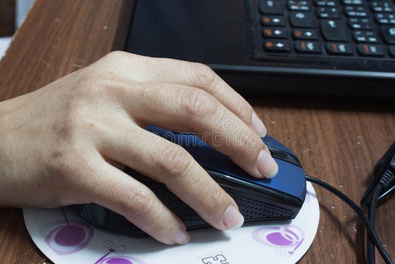 Click the mouse stock photo. Image of scrolling, cordless - 1884644