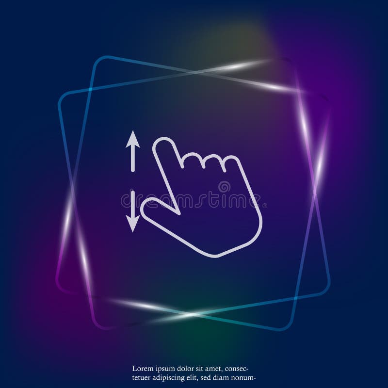 Cursor Neon Transparent Stock Illustrations – 145 Cursor Neon ...