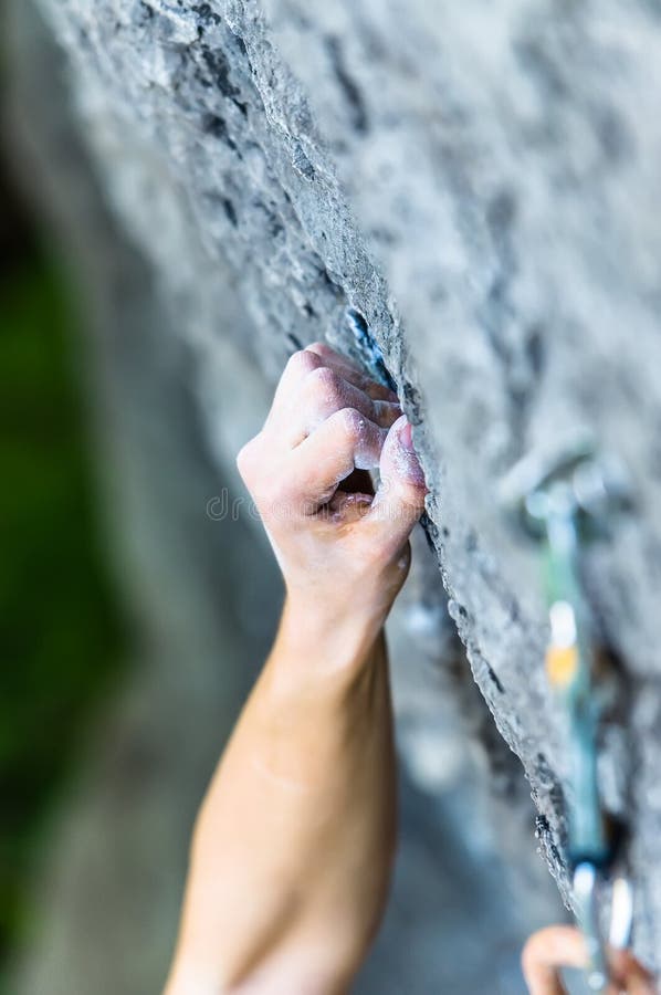 Hand climbing stock photo. Image of climber, climbing - 47607956