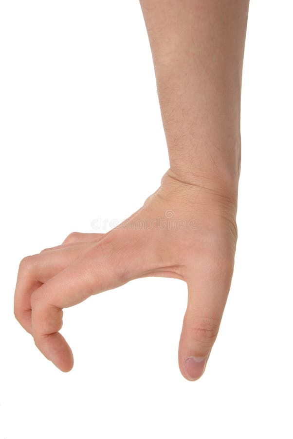 Hand with clipping paths stock image. Image of empty - 14792077