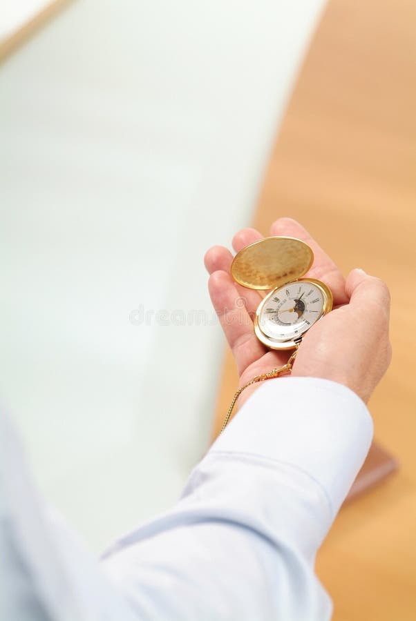 Hand with clock stock image. Image of hand, late, hunter - 2066103