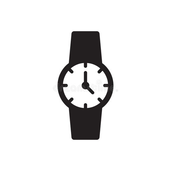 Hand Clock Icon stock vector. Illustration of fast, motion - 363936992