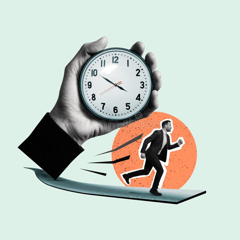 The Concept of Successful Time Management. Stock Image - Image of ...
