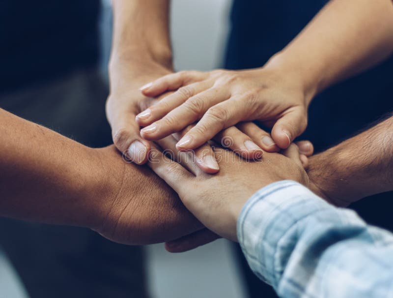 Collaboration Hand Black Marker Stock Image - Image of help ...