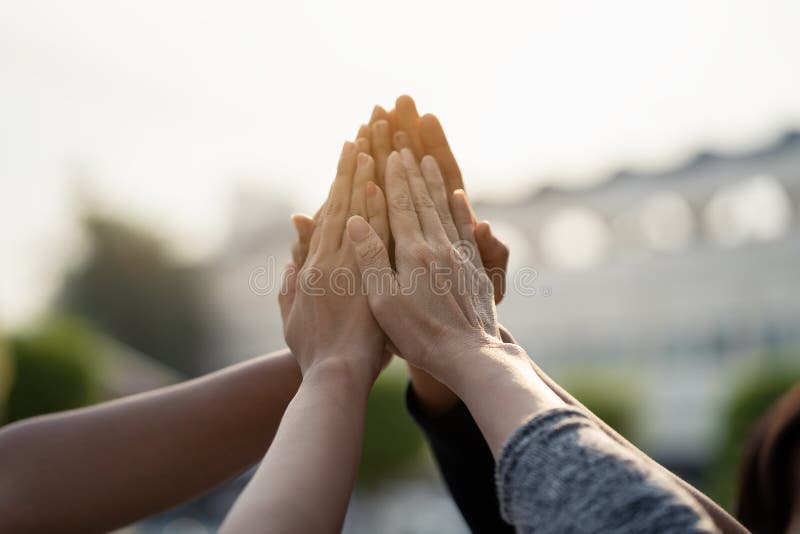 Hand Collaboration Teamwork Concept Stock Photo - Image of ...