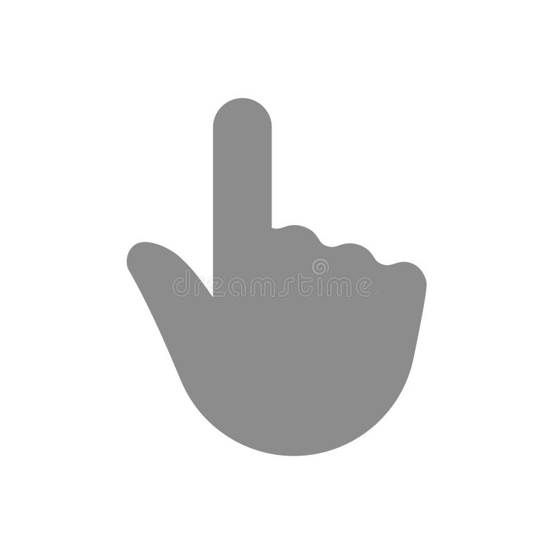 Hand Computer Cursor Vector Icon Stock Illustration - Illustration of ... Hand Computer Cursor Vector Icon Stock Illustration - Illustration of ...