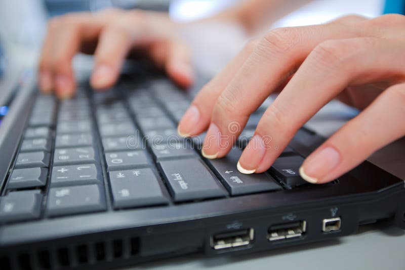 Search Computer Keys Hand stock image. Image of finger - 8322489