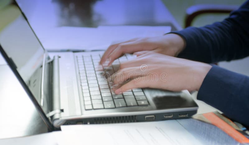Hand computers stock photo. Image of office, closeup - 40007272