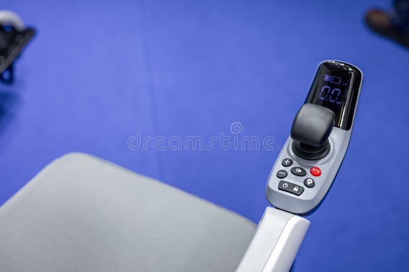 Hand Control Panel for Electric Wheelchair. Joystick and Buttons for ...