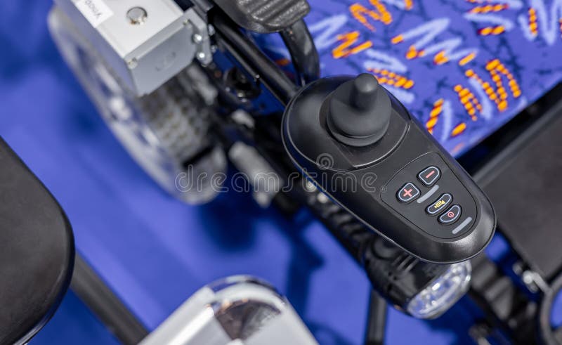 Hand Control Panel for Electric Wheelchair. Joystick and Buttons for ...