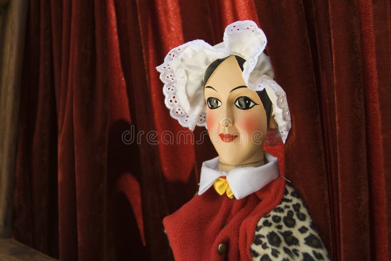 Hand-controlled puppet stock photo. Image of colorful - 17187066