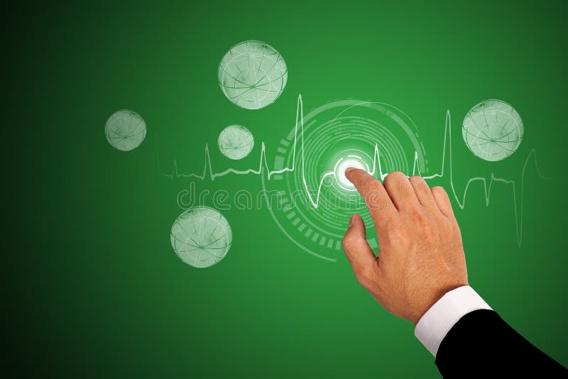 Hand Controller Wireless Switch Stock Illustration - Illustration of ...