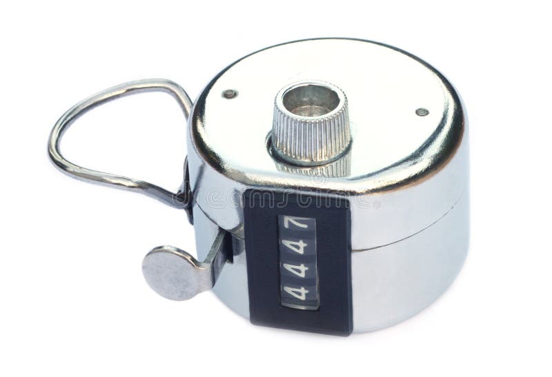 Mechanical Counter Mechanism with Gears Stock Image - Image of monitor ...