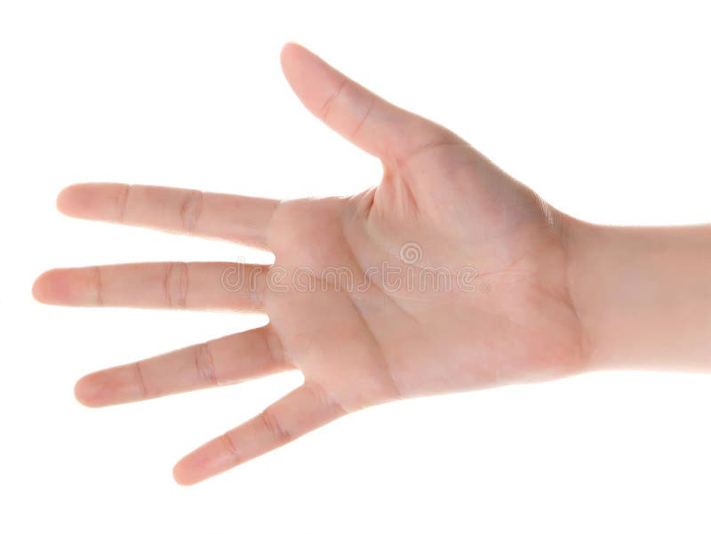 Hand counting: five stock image. Image of lighting, motivation - 33226603