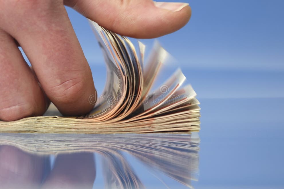 Hand counting money stock photo. Image of idea, note - 12205940