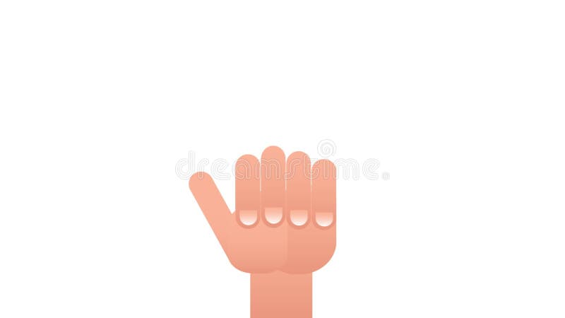 Hand Counting from 5 To 0 with Fingers Stock Footage - Video of ...